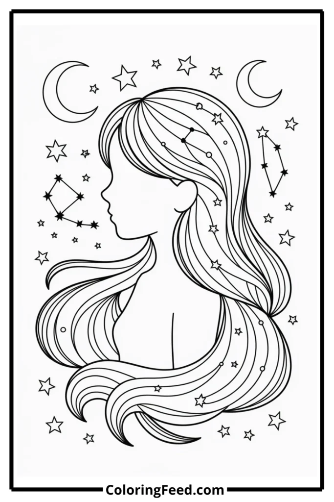 20 Aesthetic Coloring Pages - Free PDF Printables