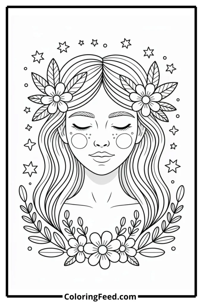 20 Aesthetic Coloring Pages - Free PDF Printables