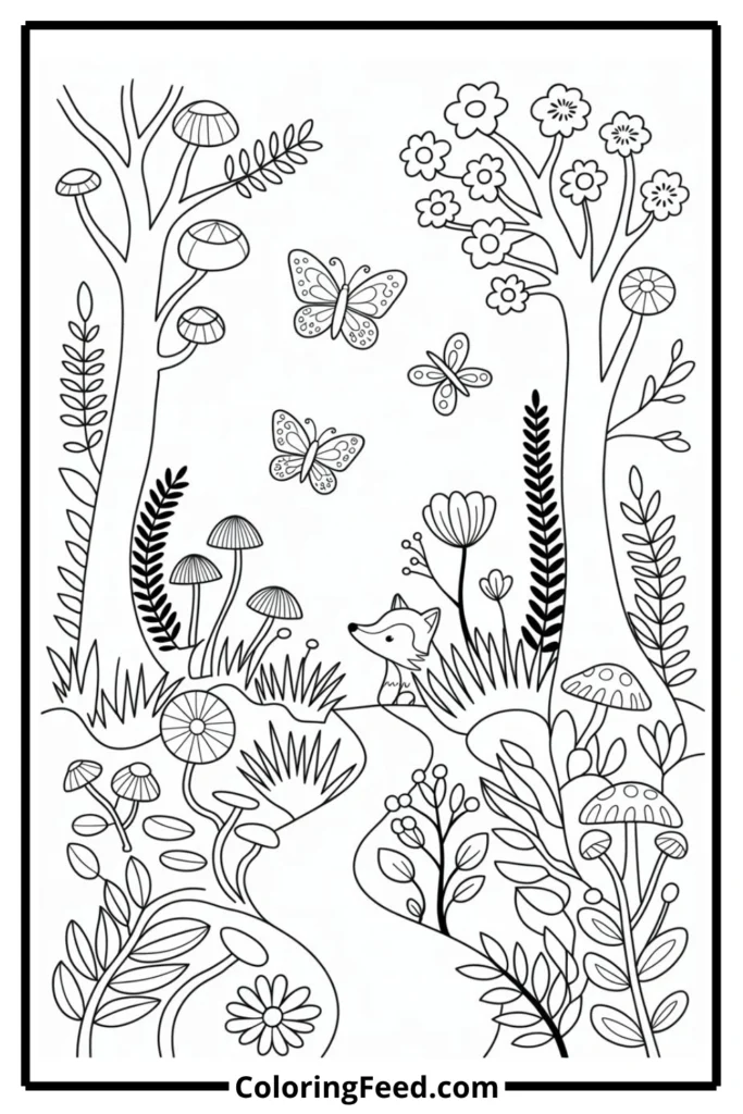 20 Aesthetic Coloring Pages - Free PDF Printables